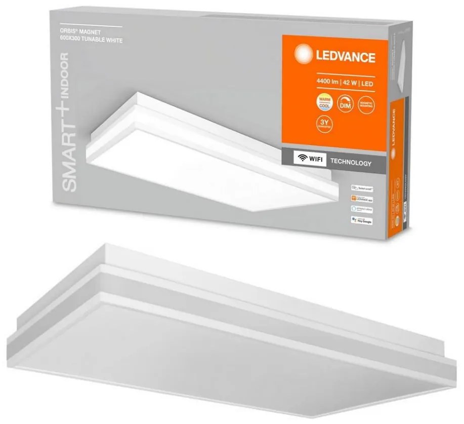 Ledvance - LED Stmívatelné stropní svítidlo SMART+ MAGNET LED/42W/230V Wi-Fi