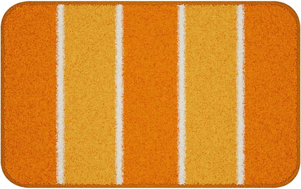 LineaDue WAYMORE - Koupelnová předložka oranžová Rozměr: 50x80 cm