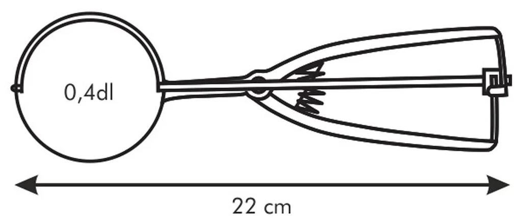 Mechanický porcovač PRESTO ø 5 cm