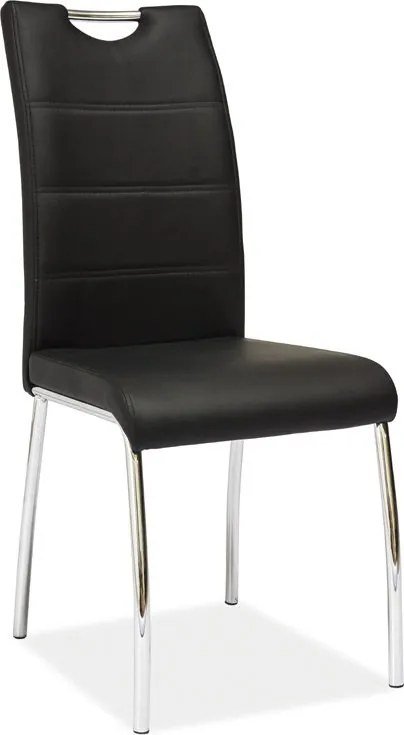 Casarredo Jídelní čalouněná židle H-822 černá