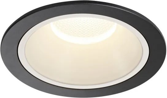 NUMINOS® DL XL vnitřní LED zápustné stropní svítidlo černá/bílá 4000 K 20° - BIG WHITE