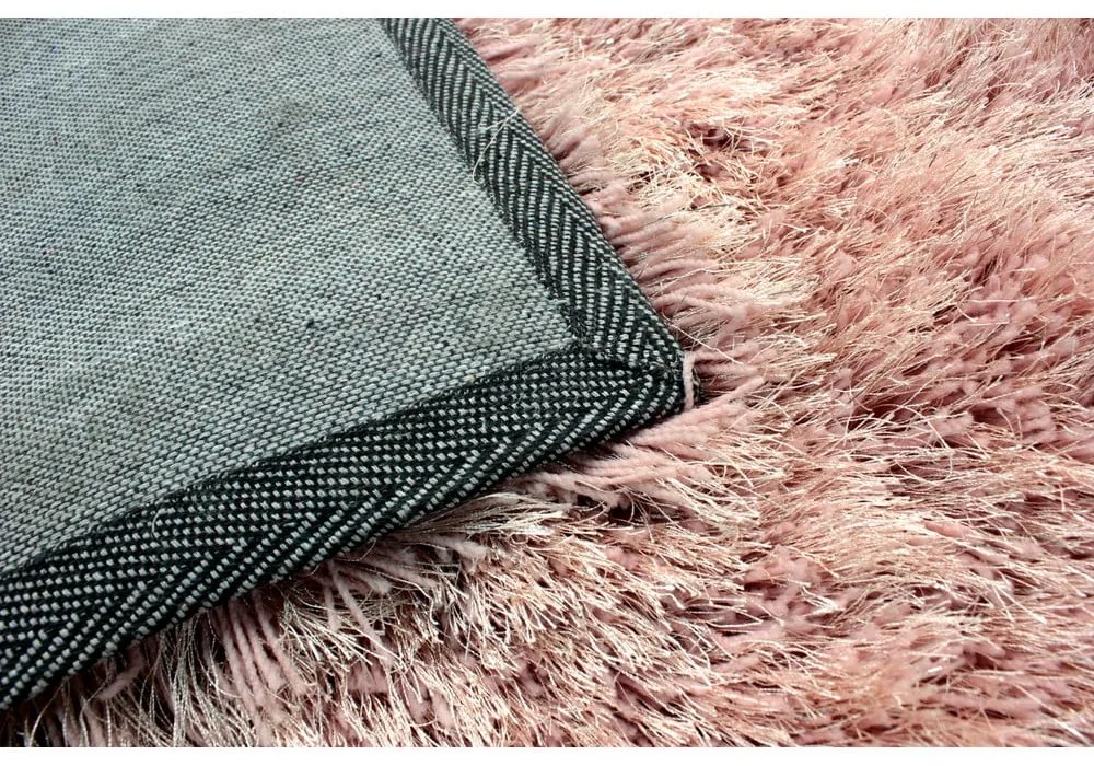 Růžový koberec Flair Rugs Dazzle Blush Pink, 80 x 150 cm