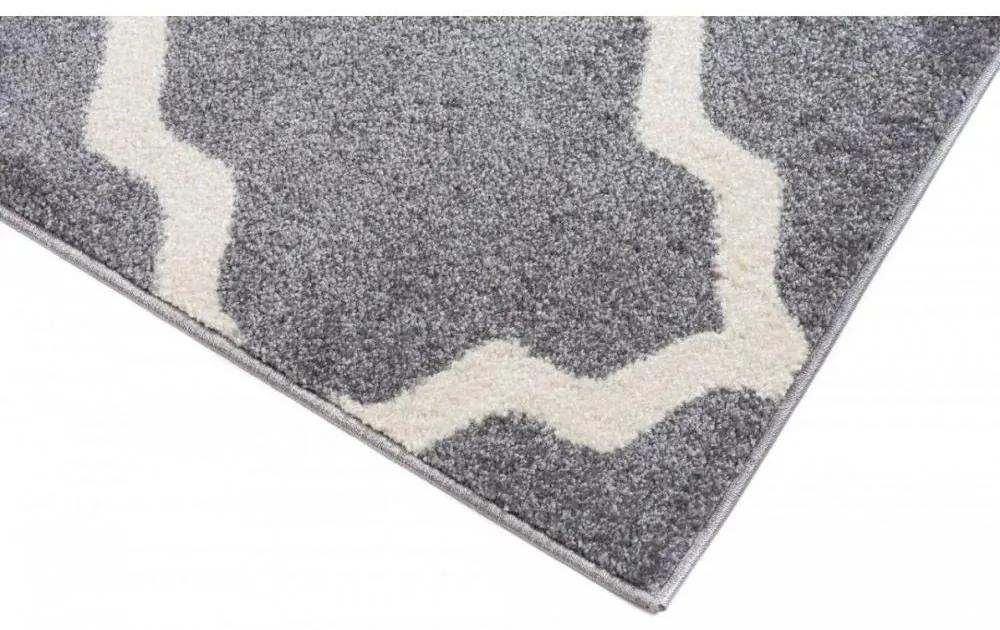 *Kusový koberec Berda šedý 140x190cm