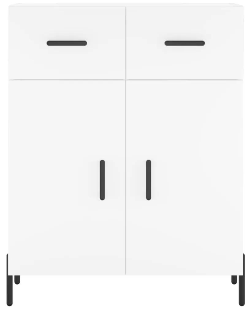 Skříň highboard bílá 69,5 x 34 x 180 cm kompozitní dřevo,  3198537