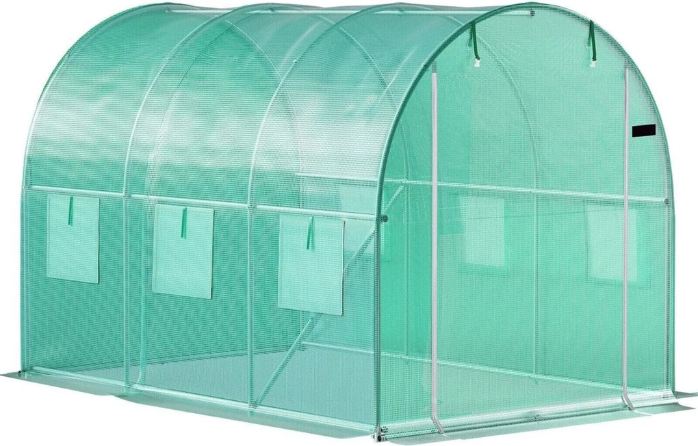 Zahradní fóliovník Berno 3x2x2 m zelený