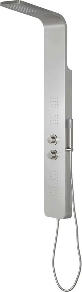 Sapho Prestige - Sprchový panel s termostatem, 200x1405 mm, nerez WN337
