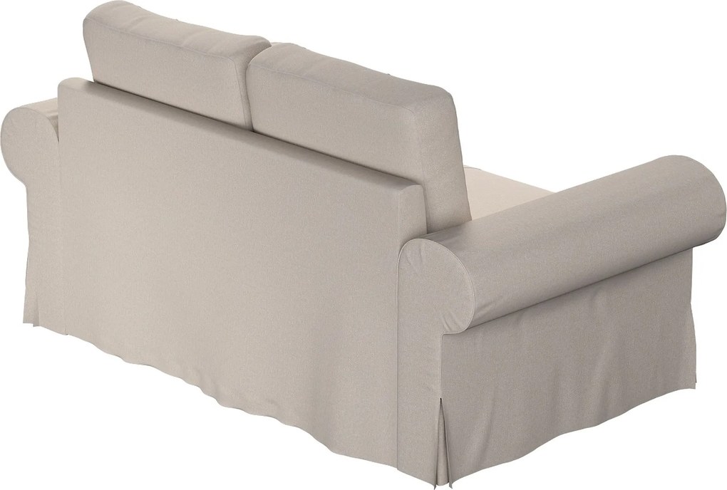 Potah na pohovku IKEA Backabro 2-místná, rozkládací barva šedá látka pletený vzor