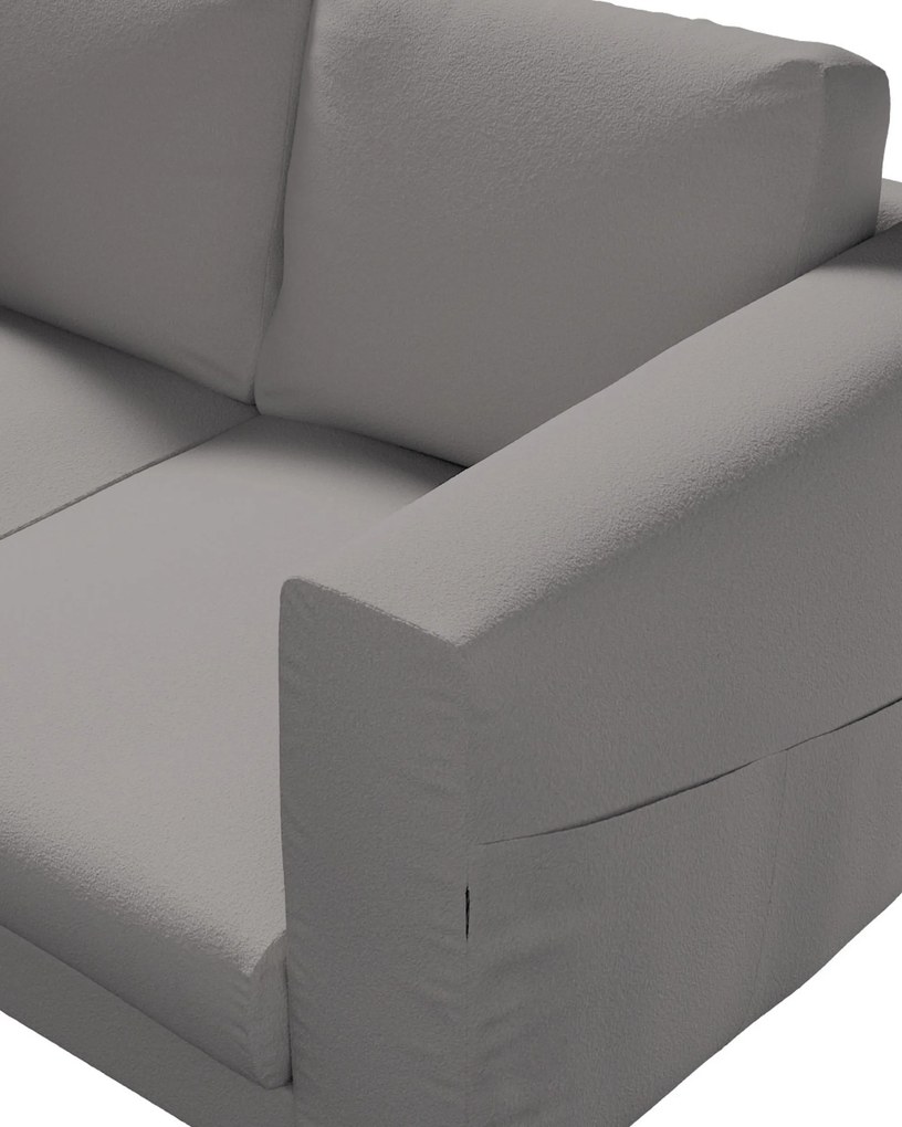 Potah na pohovku IKEA Norsborg 2-místná barva béžová látka pletený vzor