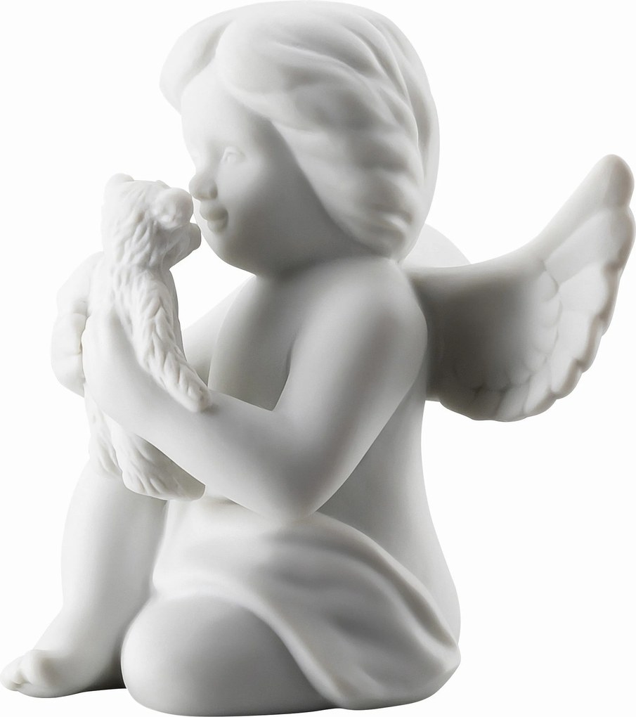 Figurka Classic anděl s medvídkem malá