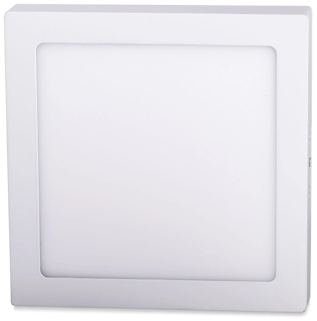 Ecolite Bílý přisazený LED panel hranatý 300 x 300mm 25W Barva světla: Teplá bílá LED-CSQ-25W/2700