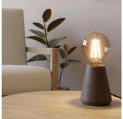 Eglo 44015 - Stolní lampa ASBY 1xE27/40W/230V hnědá