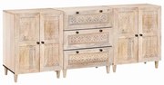 Servírovací skříň 3 ks 180 x 33,5 x 75 cm Bílá 3310071