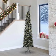 Umělý vánoční stromeček Zelená 240 cm PVC, plast a ocel 3395965