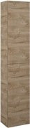 Koupelnová skříňka vysoká Ceramia Lea 30x150x23,6 cm dub LEA30VD