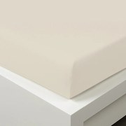 Jersey prostěradlo s elastanem béžové: 140x200cm