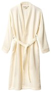 Krémový mušelínový župan velikost L/XL Kimono – Foutastic