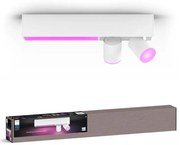 Philips-LED RGBW Stmívatelné bodové svítidlo Hue CENTRIS 2xGU10/4,2W+ LED/11W