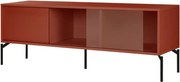 TV stolek v terakotové barvě 160x60x42 cm Met – noo.ma