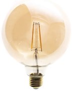 Dekorační LED žárovka E27 teplá 2700k 6w 700 lm jantarová