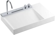 Hansgrohe Avalegra - Umyvadlo 78x48 cm, s termostatickou baterií a sprškou, 2 proudy, bez přepadu, chrom 22473000