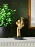 Sinsay - Stojící dekorace – socha ruky s obličejem - černá
