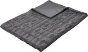 Livarno® Hebká deka, 130 x 170 cm (antracitová)