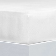 Florella Prostěradlo Solit Jersey Weiss, 90-100x200 cm