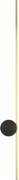 Toolight Toolight, LED nástěnné svítidlo 90cm, 18W, 3000K, LHJ062-W, černá-zlatá, OSW-50030