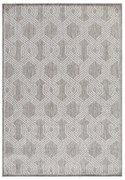 Ayyildiz, Kusový koberec Aruba 4904 grey – na ven i na doma, 60x100, šedá, chodba / předsíň
