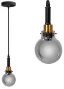 Toolight Závěsné svítidlo s APP1124-1CP Black Gold