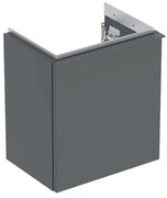 Geberit iCon - Umyvadlová skříňka, 37x42x28 cm, 1 dvířka, panty vlevo, lávová 502.301.JK.1