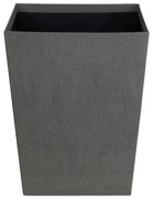 Šedý kancelářský odpadkový koš Sofia Canvas Paper Laminate – Bigso