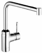 Kludi L-ine - Dřezová baterie s výsuvnou koncovkou, chrom 428210577