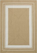 80x200 Kusový koberec Braided 105556 Creme Beige – na ven i na doma