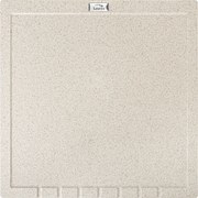 Laveo Halvo, granitový odkapávač 350x350x25 mm, béžová, LAV-OBA_401T