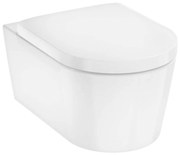 Hansgrohe EluPura S - Závěsné WC se sedátkem SoftClose, AquaFall, SmartClean, bílá 61119450
