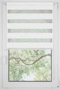 Roleta Den Noc neinvazivní soft Bílá 58x150 cm