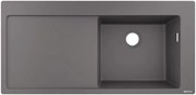 Hansgrohe - Vestavný granitový dřez S514-F450, kamenná šedá 43314290
