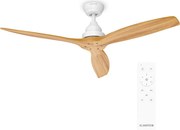 Klarstein Stropní ventilátor Santa Elena | 132 cm | 35 W | 25 m² | Tichý provoz | Dřevo