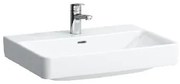 Laufen Pro S - Umyvadlo, 65x47 cm, 1 otvor pro baterii, bílá H8109640001041