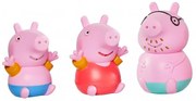 Hračka do vody toomies - prasátko peppa pig, tatínek a tom - stříkající hračky do vody