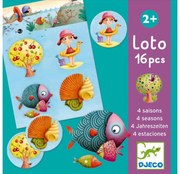 DJECO Loto čtyři roční období 2+