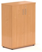 NABYTEK-DESIGNOVY.CZ - S383 11 - Kancelářská skříň Komfort, 80x38,5x113 cm, dveře 3/3 , buk