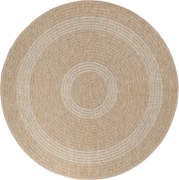Ayyildiz, Kusový koberec Comilla 886 Beige kruh, 120x120 (průměr) kruh, béžová, chodba / předsíň