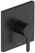 Duravit C.1 - Sprchová baterie pod omítku, matná černá C14210009046