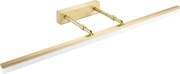 Toolight Rea, Koupelnové nástěnné LED svítidlo APP1877-1W 80cm BRUSH GOLD, OSW-66032
