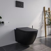 Sprchovací toaleta PREMIUM 1102 Černá matná