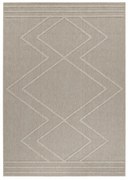 Ayyildiz, Kusový koberec Patara 4954 Beige – na ven i na doma, 140x200, béžová, chodba / předsíň