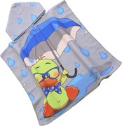 Dětské pončo DUCK SPLASH šedé Rozměr: 60 x 120 cm