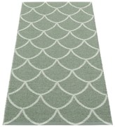 Zelený vnitřní a venkovní běhoun 70x150 cm Kotte Army Sage – Pappelina